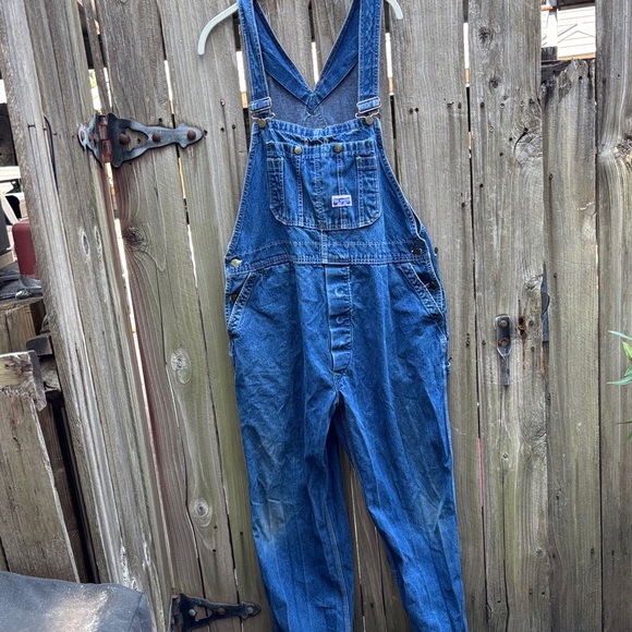 Big Smith | Other | Vintage 8s Big Smith Denim Jean Overalls Coveralls ...